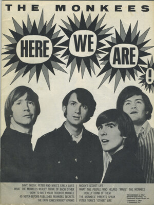 MONKEES 1967 HERE WE ARE Special Edition 16 Magazine | eBay
