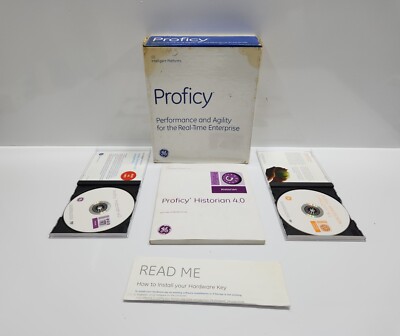 GE PROFICY HMI/SCADA CIMPLICITY 8.1 AND HISTORIAN 4.0 SOFTWARE DVD ROM ...