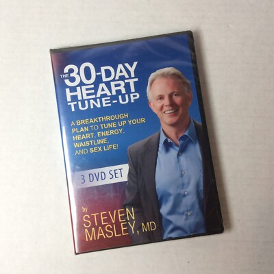 The 30 Day Heart Tune Up 3 DVD Set Steven Masley MD 2014 NEW | eBay