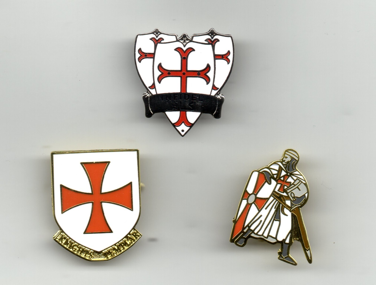 3 x Knights Templar Badge s England | eBay UK