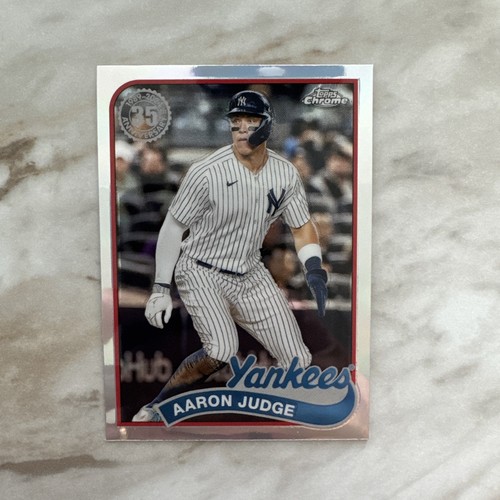 2024 Topps Chrome Baseball Aaron Judge 35th Anniversary Refractor | eBay