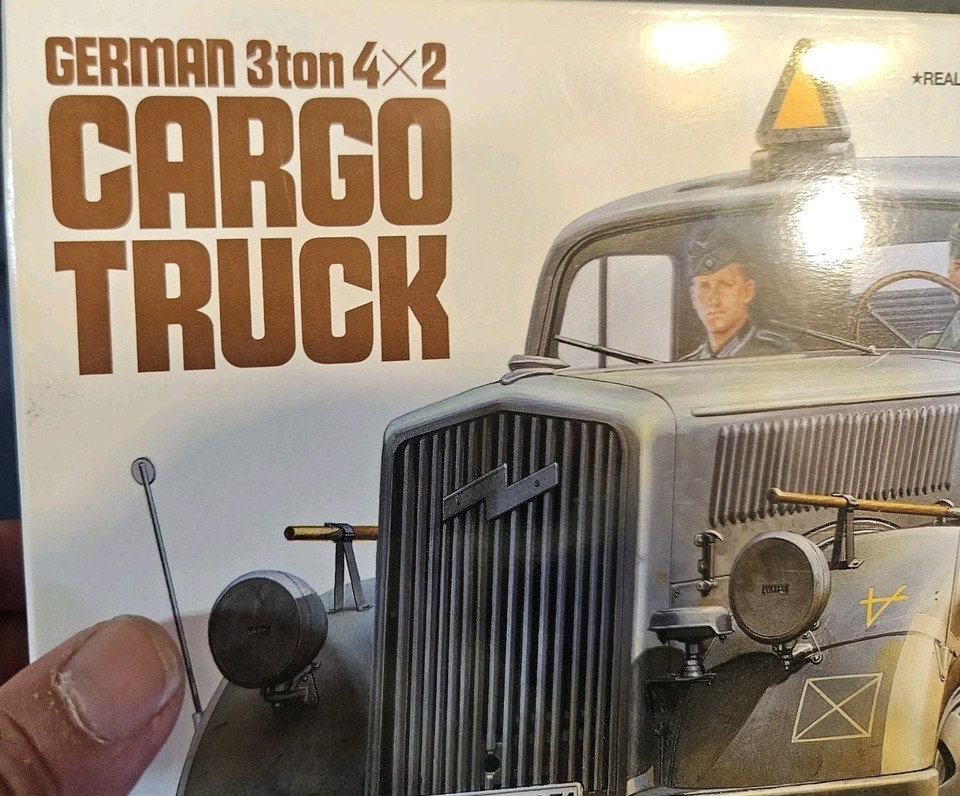 TAMIYA 35291 GERMAN 3 TON 4X2 CARGO TRUCK MODEL KIT-NIB-1/35 SCALE ...