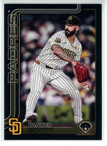 2025 TOPPS SERIES 1 TANNER SCOTT #162 BLACK BORDER 69/74 | eBay