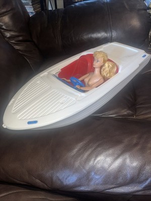Rare Variation White Barbie Irwin Speed Boat 60's W Ponytail Barbie | eBay