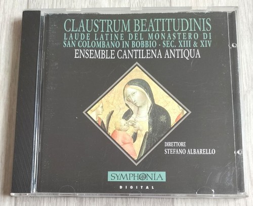 STEFANO ALBARELLO/ENSEMBLE CANTILENA ANTIQUA CLAUSTRUM BEATITUDINIS CD ...