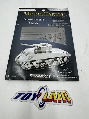 Fascinations Metal Earth 3D Laser Cut Steel Model Kit - US WWII M4 ...