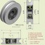 Delrin Acetal Pulley Wheel with U-groove Guiding Rail Choose Diameter ...