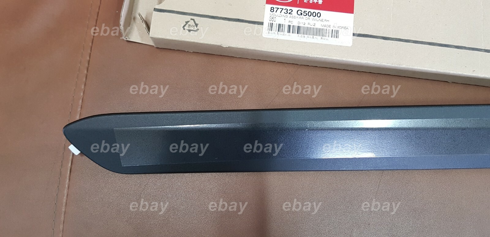 Rear Door Side Body Waist Line Molding Right Side KIA NIRO 2017-2019 ...