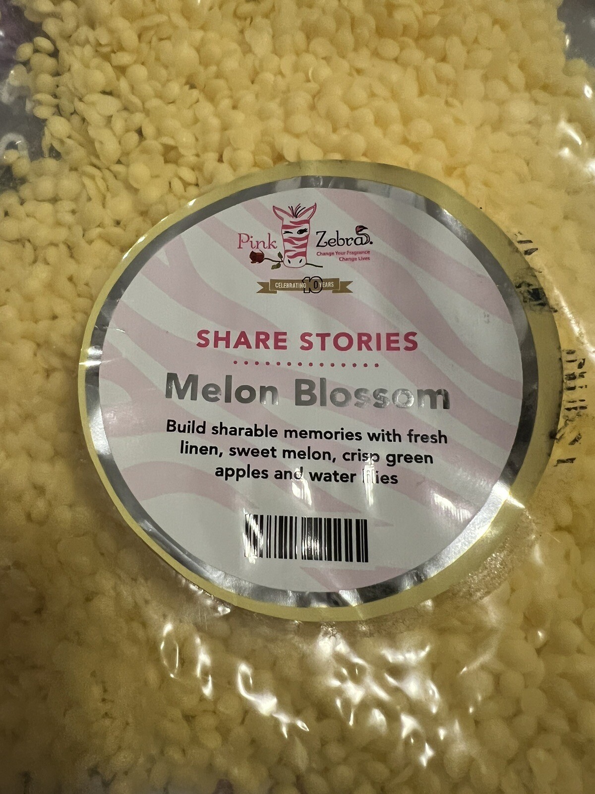 Pink Zebra Melon Blossom Sprinkles soy/wax melts home fragrance 4 oz ...