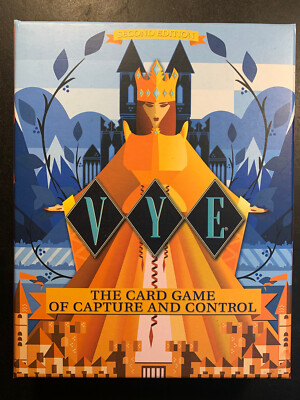 VYE board game Sand Hat Games Card game 2016. Complete & in excellent ...