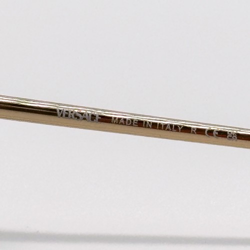 NEW VERSACE VE2261 100287 BLACK GOLD MOD 2261 1002/87 WOMEN SUNGLASSES ...