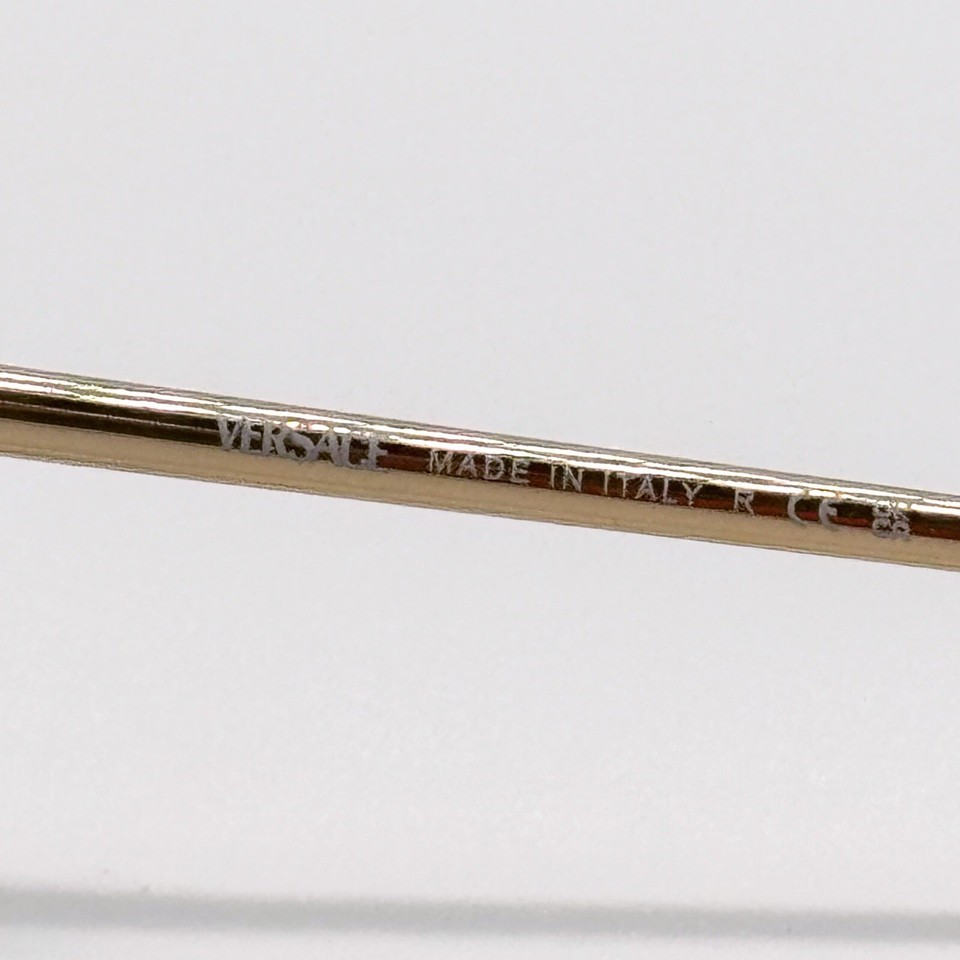 NEW VERSACE VE2261 100287 BLACK GOLD MOD 2261 1002/87 WOMEN SUNGLASSES ...