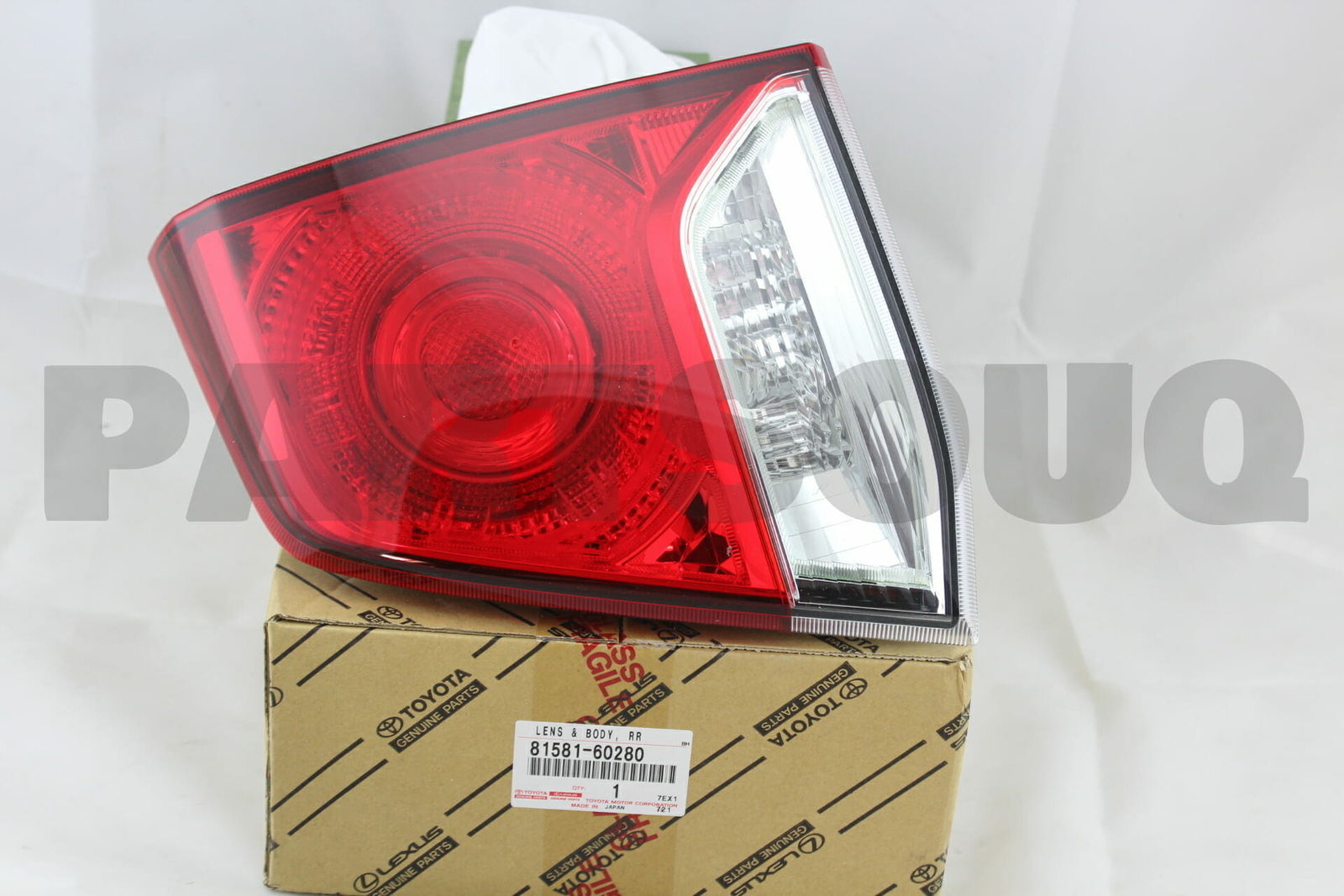8158160280 Genuine Toyota LENS AND BODY, REAR LAMP, RH 81581-60280 | eBay