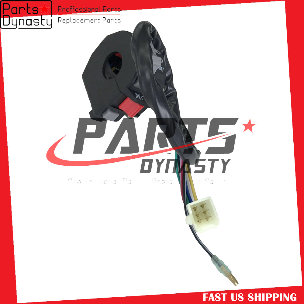 Left Handlebar Kill Switch Start Headlight Fit Yamaha Wolverine 350 ...