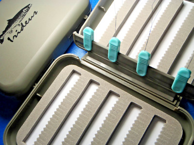 Irideus Hatch Fly Boxes 2 Trout Fly Threader System Fishing Flies Trout ...