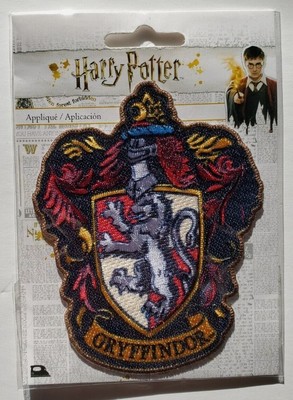Harry Potter Gryffindor Appliqué Embroidered Patch Iron On NEW in pkg ...