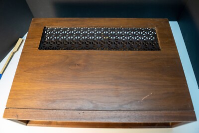 Wooden electronic component case for receiver etc. | eBay