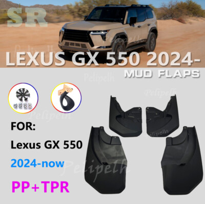 Genuine Front & Rear Splash Guards Mud Flaps Fender FOR 2024-2025 Lexus ...