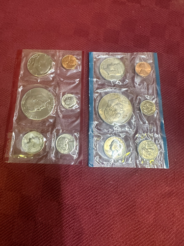 1976 Uncirculated Coin Set U.S Mint Original Government Packaging OGP ...