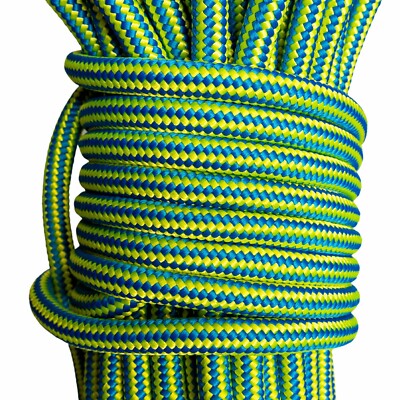 5/8" x 200' Double Braid Rope, Arborist Bull Rope, Rigging Line, Hoist ...