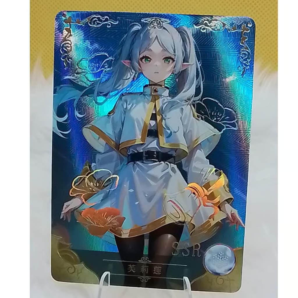 Goddess Story Frieren: Beyond Journey's End SSR Waifu Holo Foil Anime ...