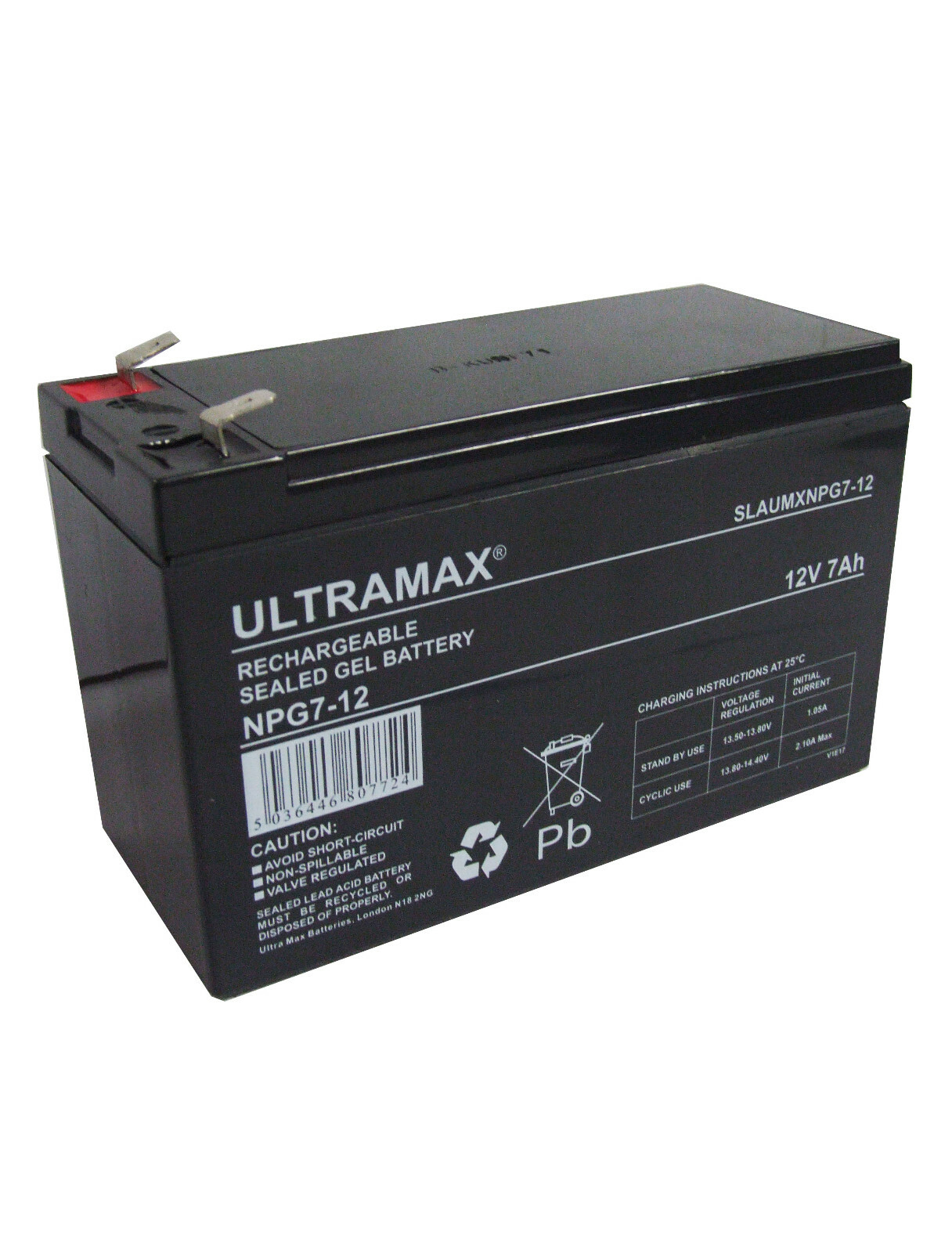 SM126 SM126PC & CB2 CLUBMAN CLULITE TORCH GEL BATTERY ULTRAMAX NPG7-12 ...