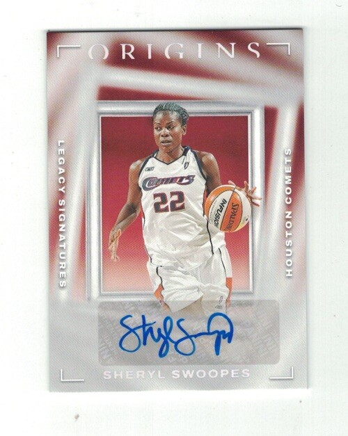 2023 Panini Origins WNBA - Legacy Signatures Sheryl Swoopes #LS-SWP (AU ...