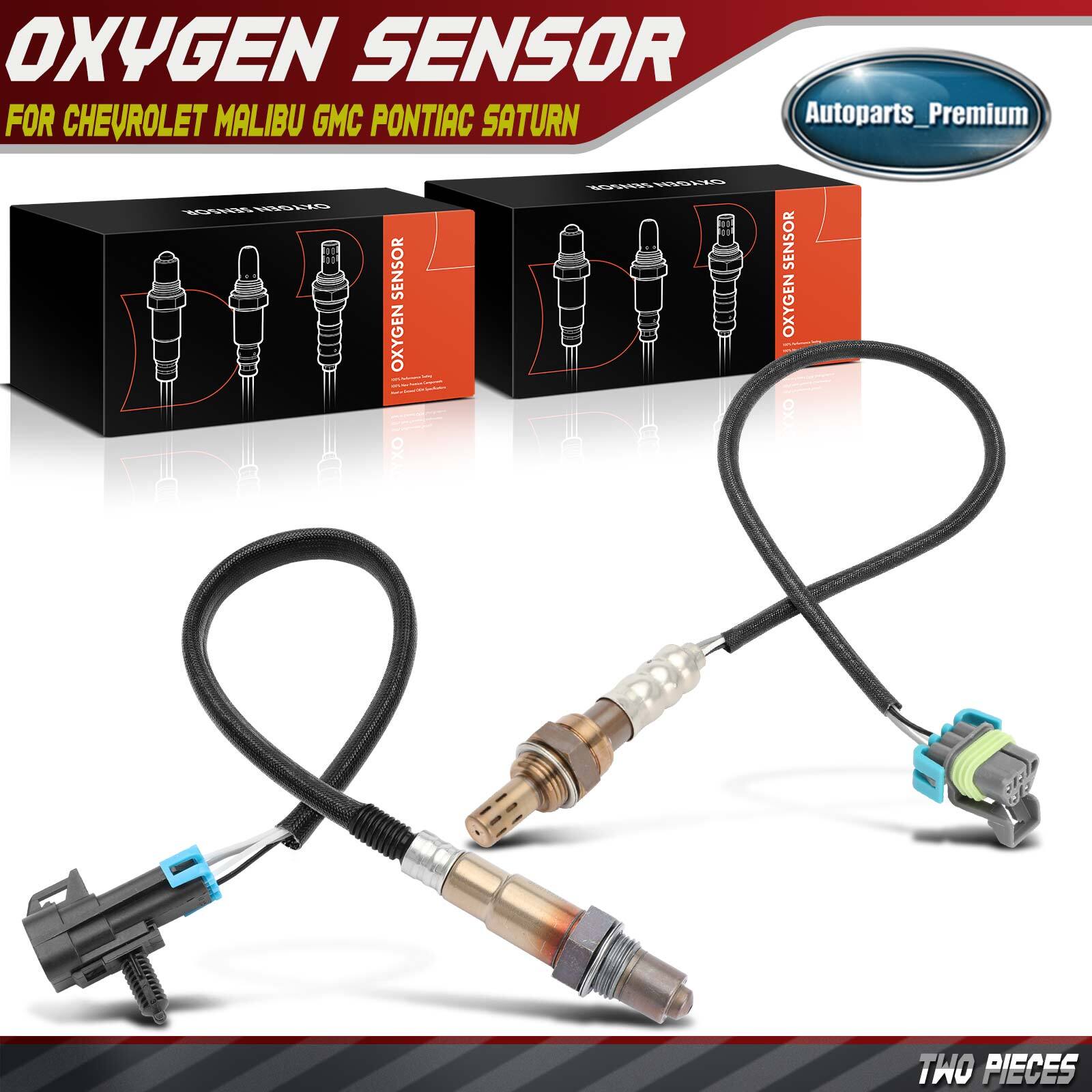 2x Oxygen Sensors for Pontiac G6 Saturn Vue Chevy Equinox Malibu Up ...
