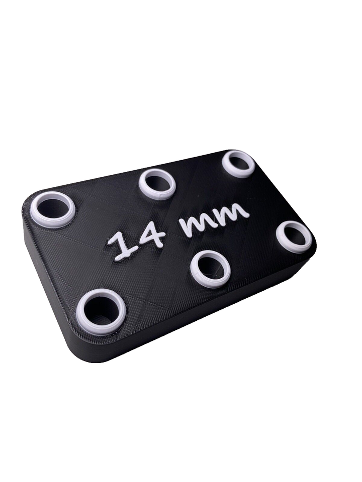 14 mm Bowl Holder for Water Pipe 6 slot storage No Bowls Included Stand ...