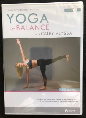 Caley Alyssa "YOGA For Balance" DVD Udaya (2015) Brand New - Rare! Fast ...