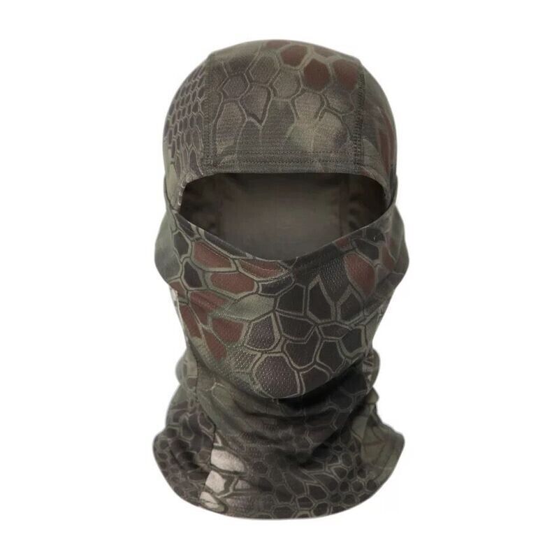 Men Army Cap Headwear Flap Hat Full Neck Cover Camouflage Hats Winter ...
