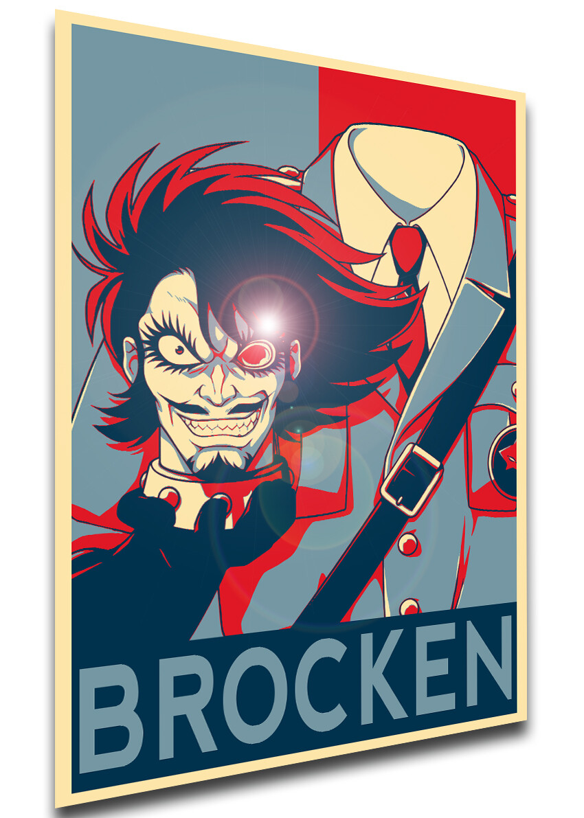 Poster Propaganda - Mazinger Z - Count Brocken - LL1126 | eBay