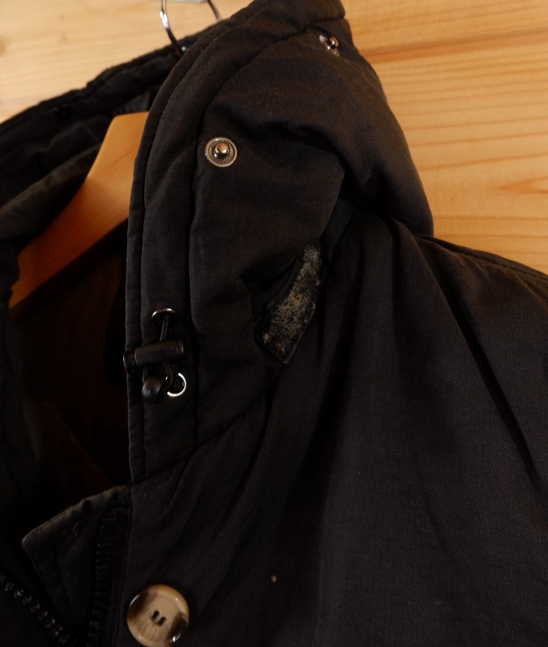 Womens Woolrich Waterproof Down Arctic Parka Jacket Coat S Black | eBay