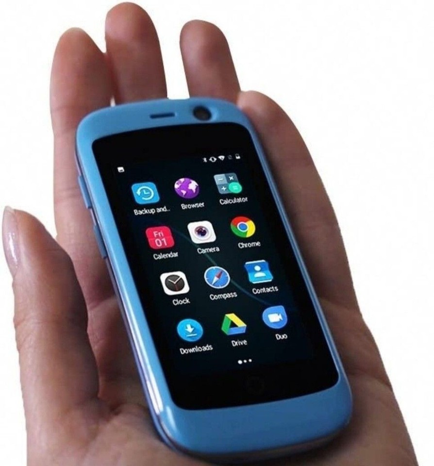 Jelly Pro Sky Blue Unihertz 4GLTE SIM Free Dual SIM 2GB RAM 16GB ROM ...
