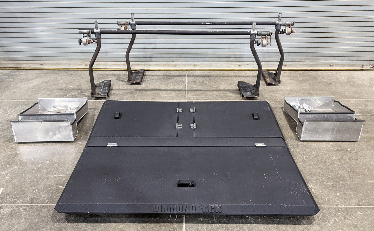 DIAMONDBACK 270 TONNEAU COVER: with ladder rack -LOCAL PICKUP ONLY |010 ...