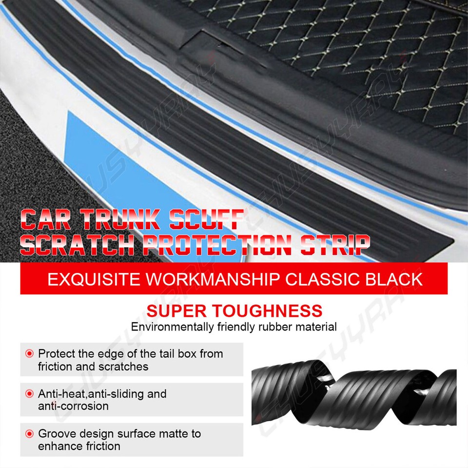 For 2022 2024 Mitsubishi Outlander Rear Bumper Sill Cover Protector ...