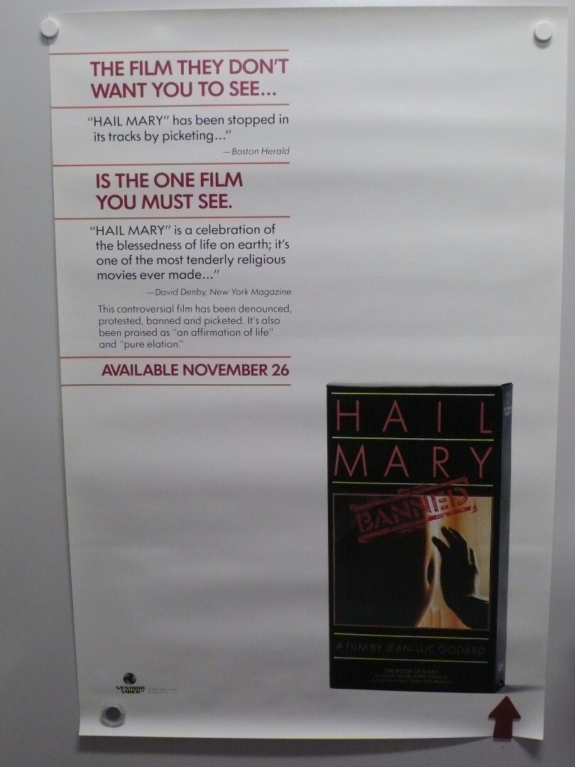 JEAN-LUC GODARD'S HAIL MARY Myriem Roussel THIERRY RODE Home Video ...