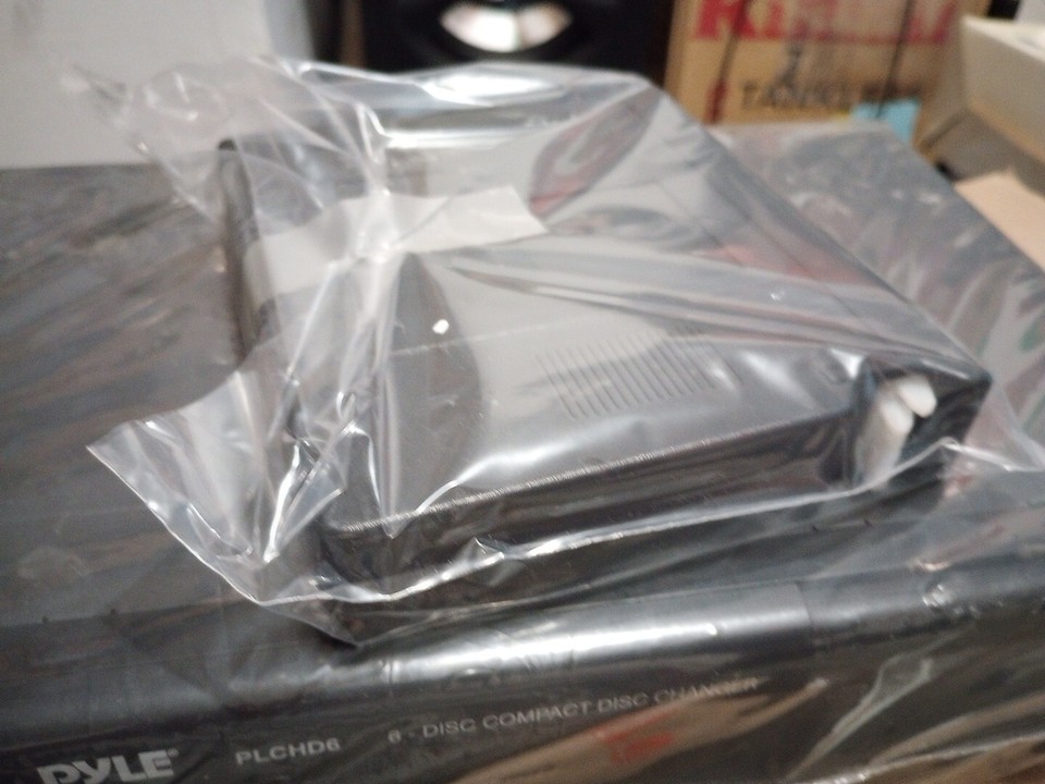 Pyle Plchd6 6 disc car CD changer multi cd player Vintage Rare | eBay