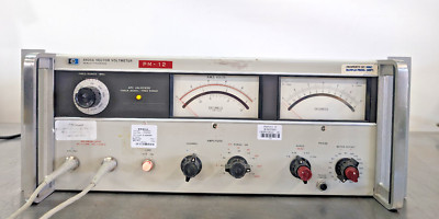 HP 8405A Vector Voltmeter, 2 Channels, 1 MHz to 1 GHz w/ Probes | eBay