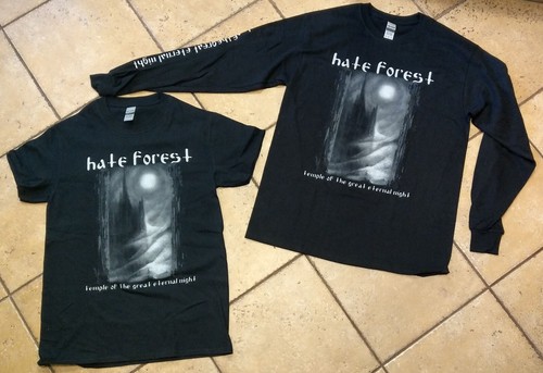 HATE FOREST - Temple of the Great Eternal Night (T-Shirt / Longsleeve ...