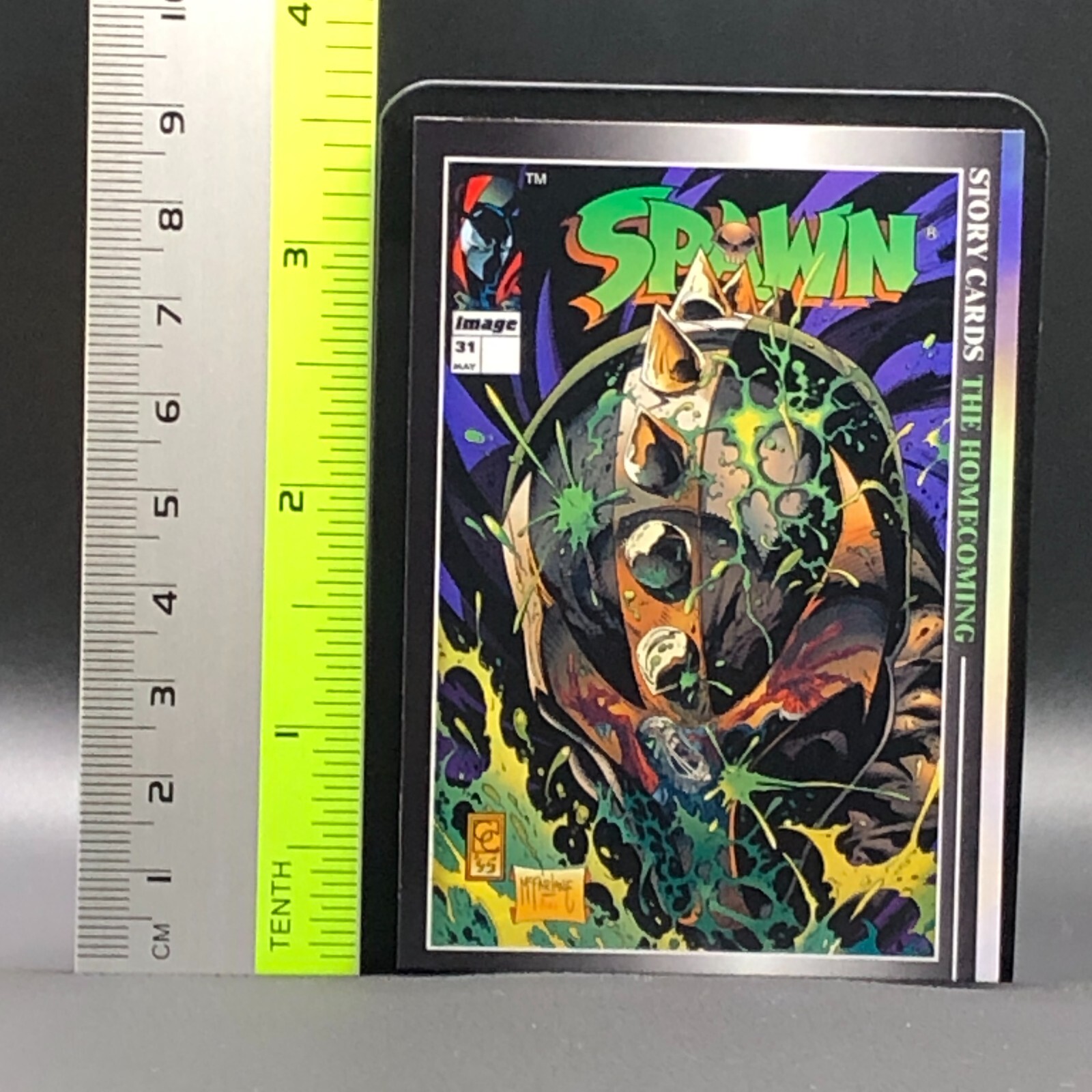 THE HOMECOMING Spawn Card Japanese TCG 1998 EPOCH PRINTED IN JAPAN #031 ...