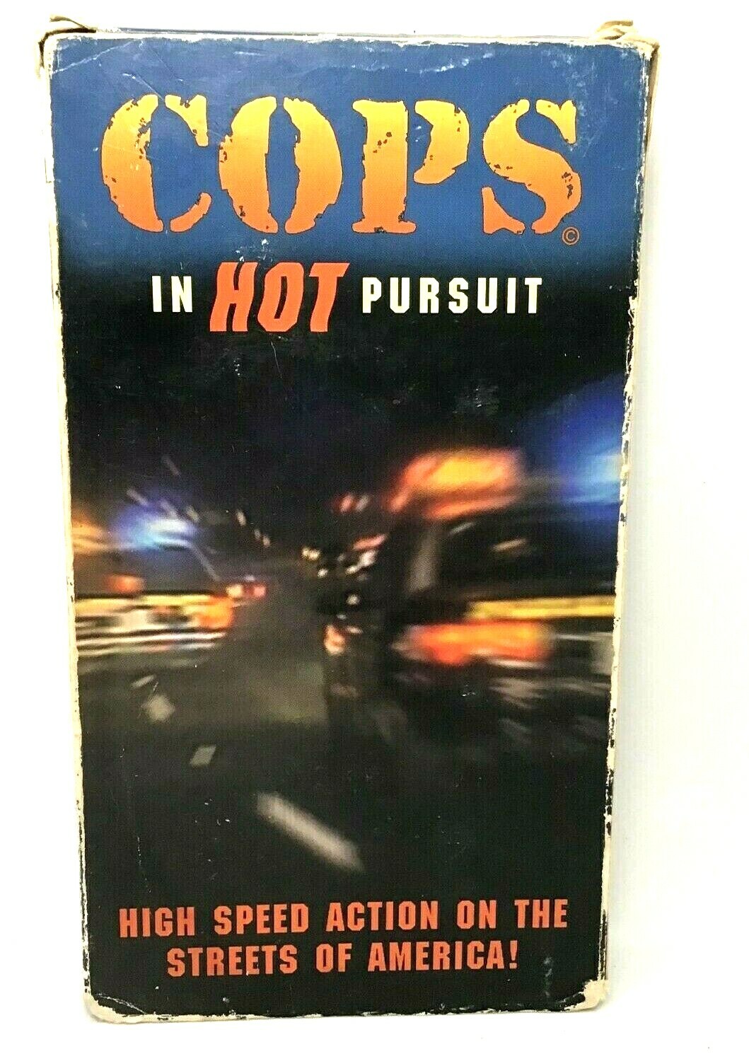 COPS In Hot Pursuit VHS 1996 High Speed Action Video Tape Tested Works ...