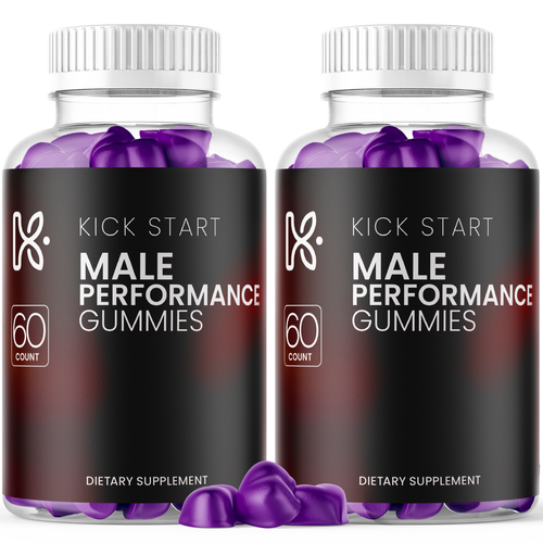 Kick Start Advanced Male Performance Gums Formula Vitamin Supplement ...