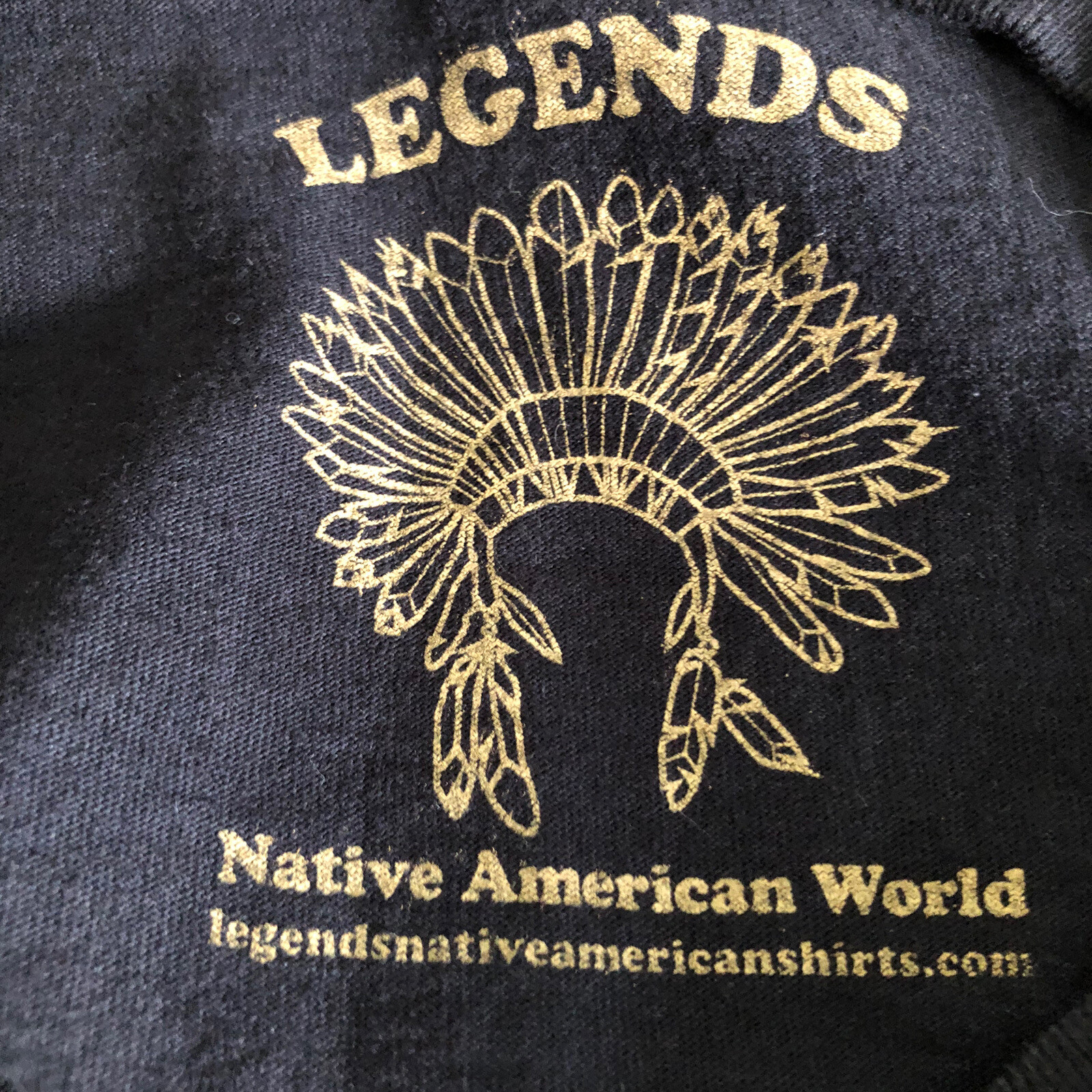 Legends Native American World Indian Chief Skeleton t… - Gem