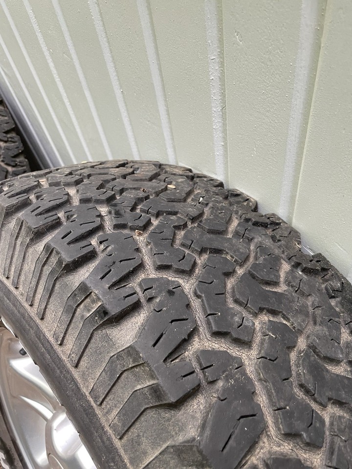 GENUINE 16 Inch LAND ROVER DEFENDER BOOST Alloy Wheels & BF GOODRICH KO ...