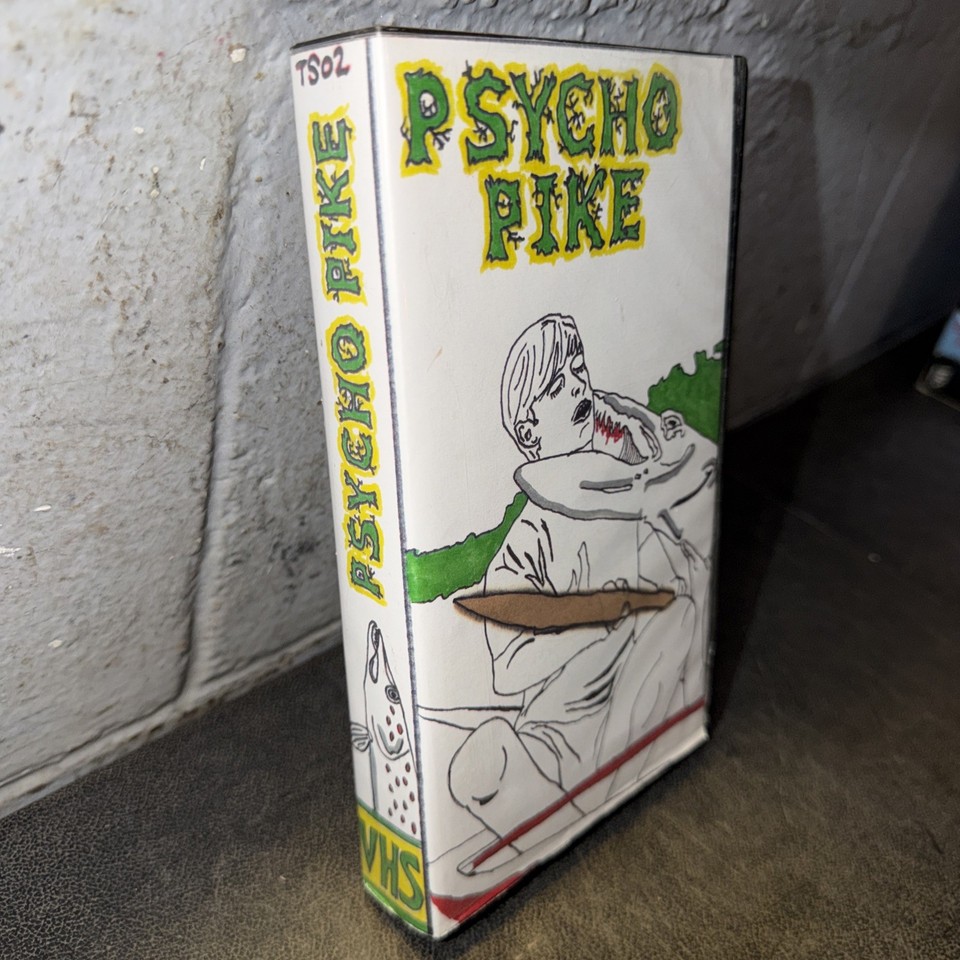 Psycho Pike Rare Horror VHS SOV Toilet Video OOP Scarce Limited ...