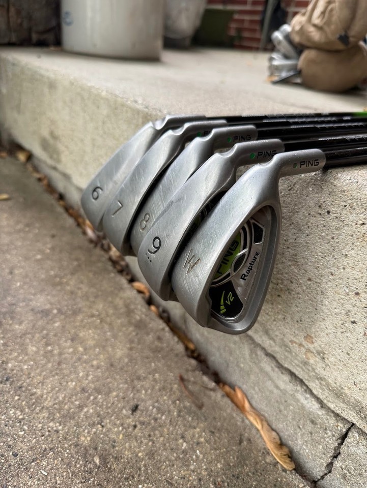 [PING] Rapture V2 Iron Set 6-7-8-9-W Shaft TFC 939 Ladies | eBay