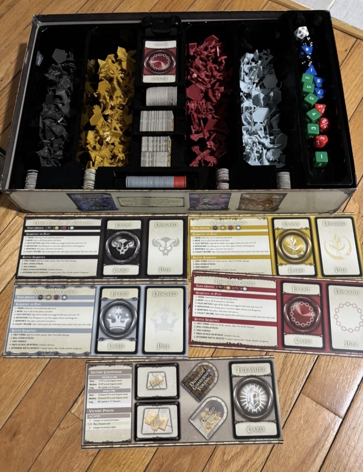 Dungeons & Dragons Conquest of Nerath Board Game | eBay