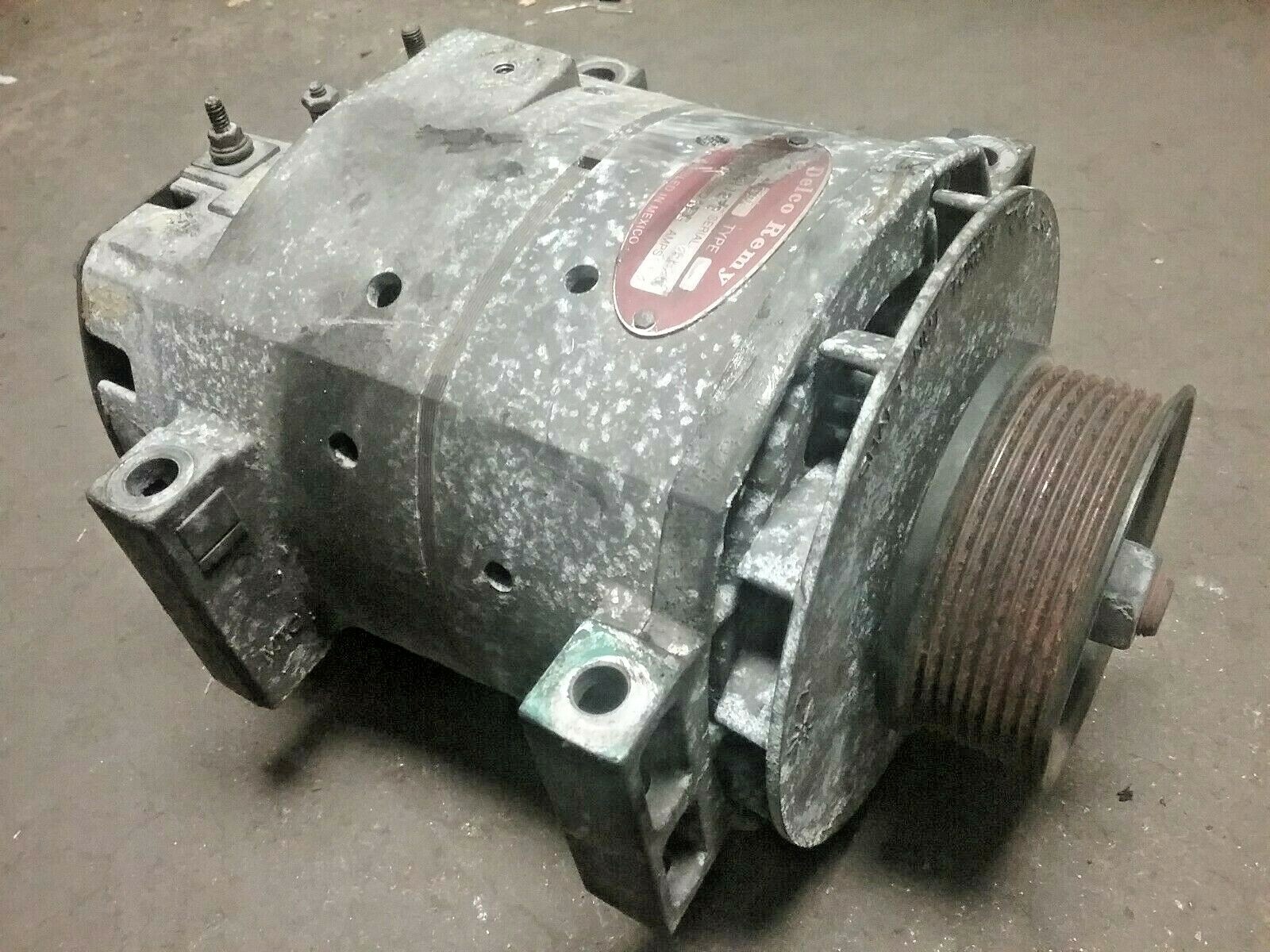 DELCO REMY ALTERNATOR ASSY MODEL 19011272 12V 110A | eBay