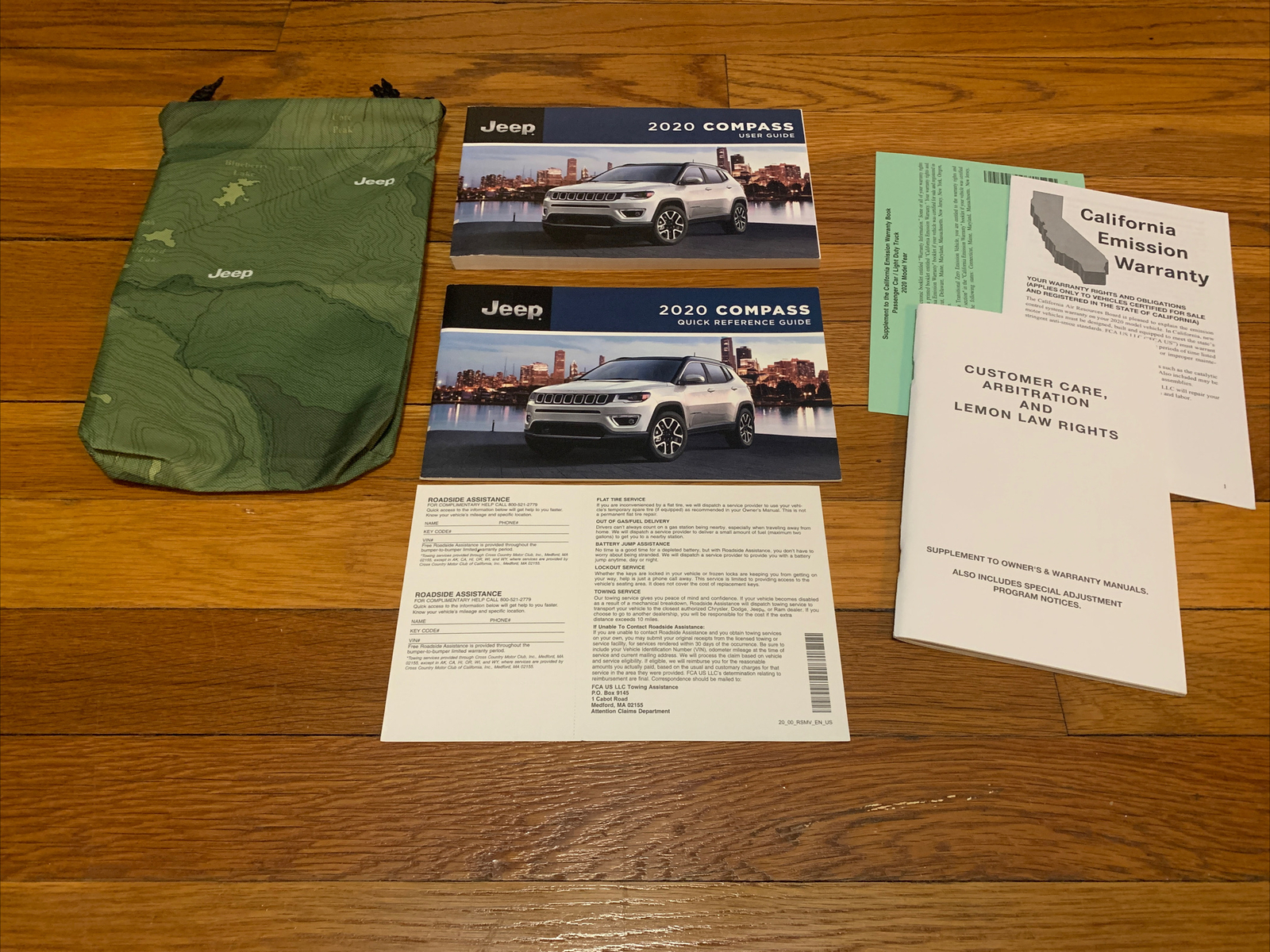2020 Jeep Compass Owners Manual With Case OEM Free Shipping | eBay